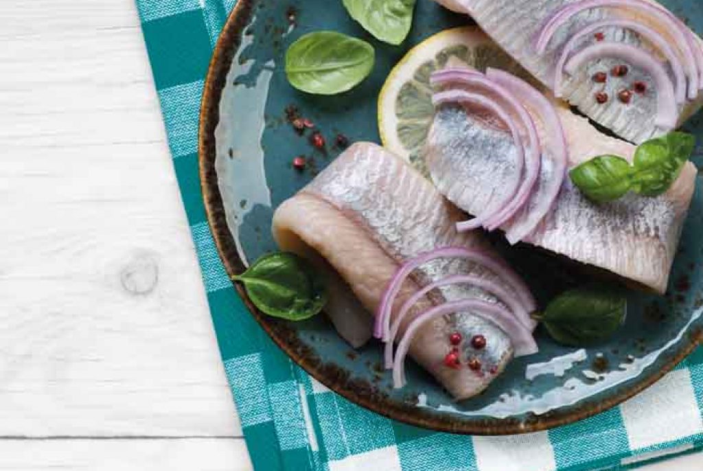 Filetto di aringa con senape e panna acida - Sapore di Mare